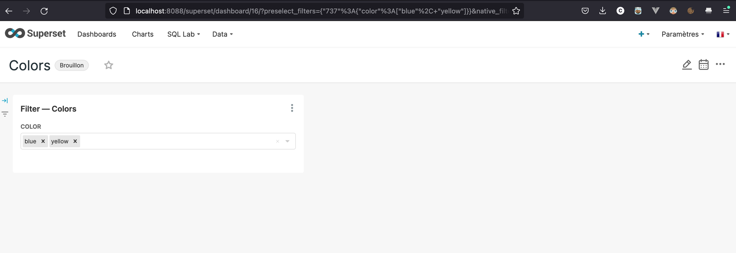Apache Superset — Use URL to filter dashboards